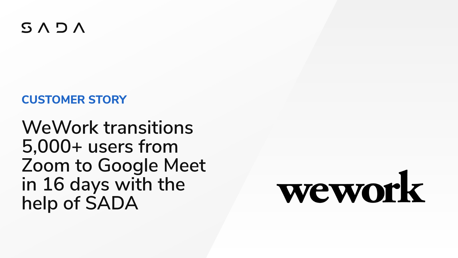 WeWork moves 5,000+ users from Zoom to Google Meet