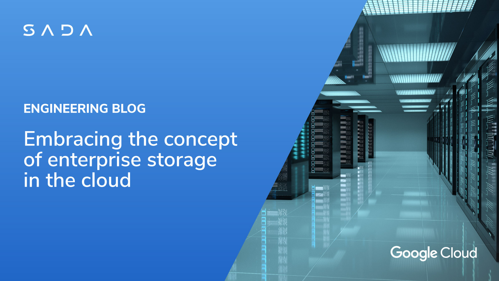 Embracing the concept of enterprise storage in the cloud
