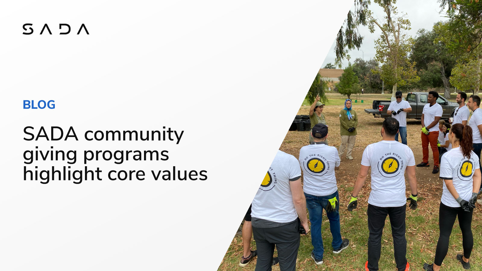 SADA community giving programs highlight core values