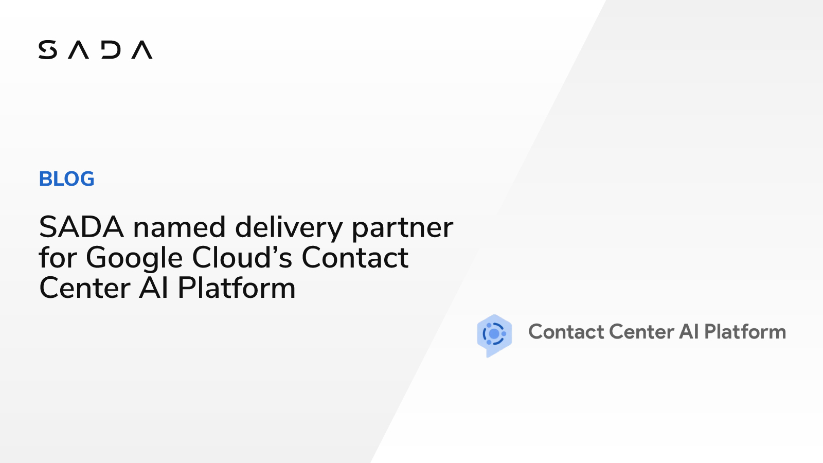 SADA named delivery partner for Google Cloud’s CCAI