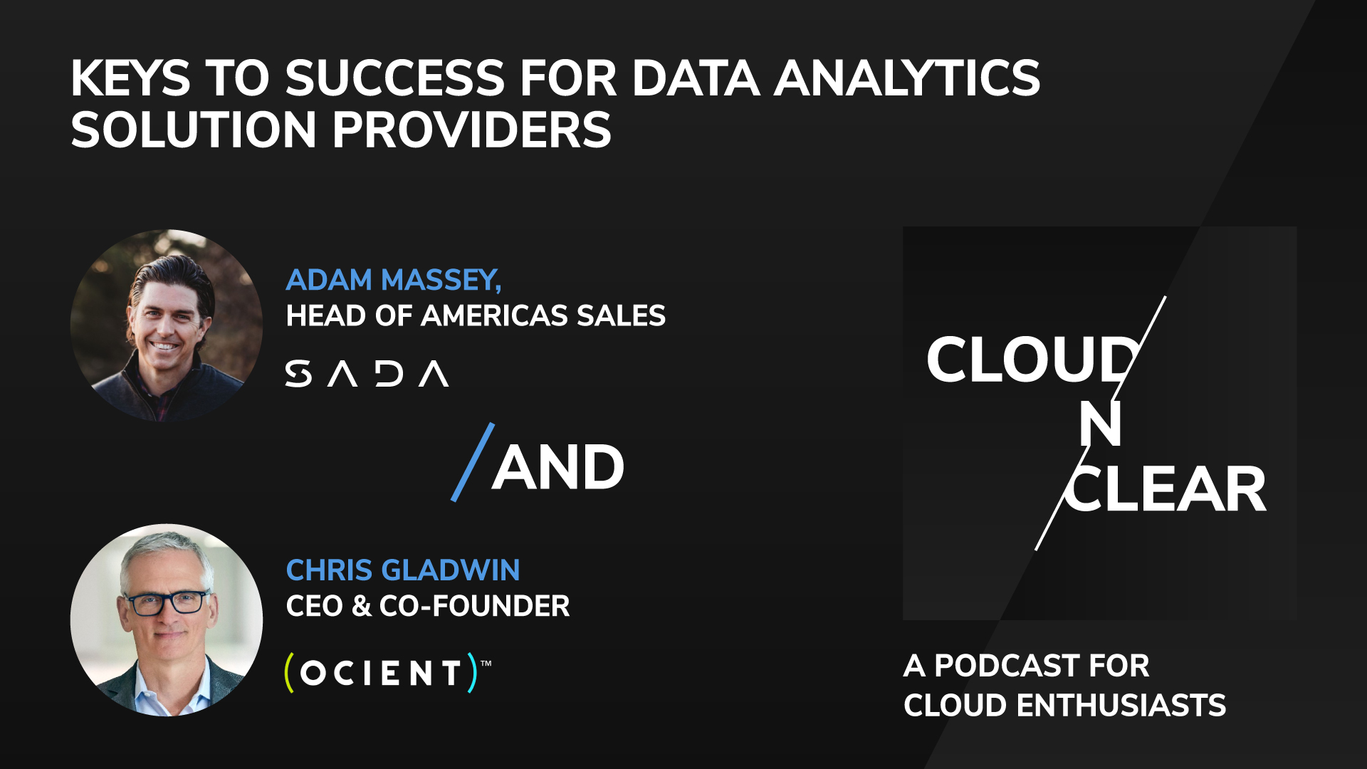KEYS TO SUCCESS FOR DATA ANALYTICS SOLUTION PROVIDER