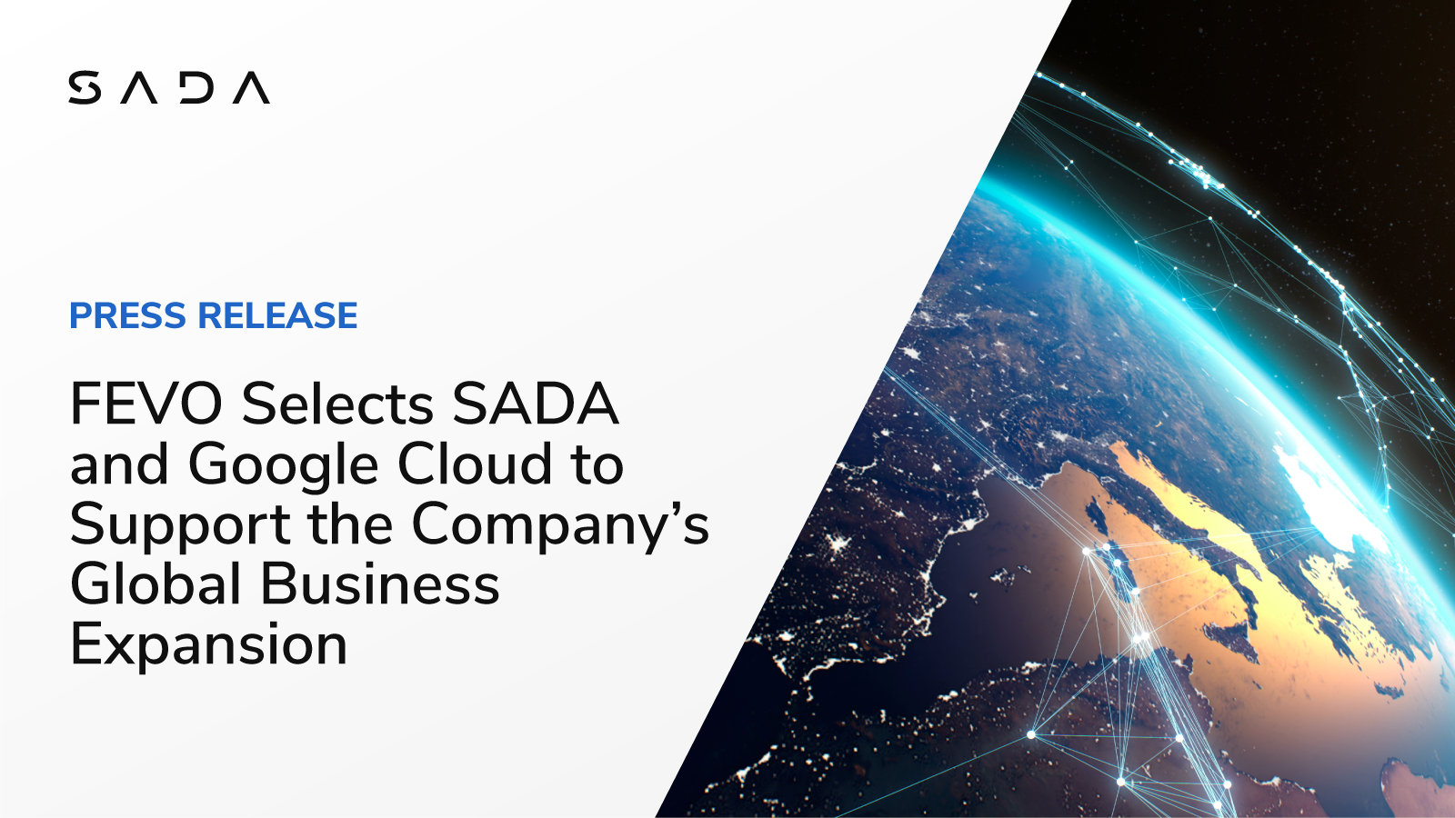 FEVO Selects SADA and Google Cloud to Support the Company