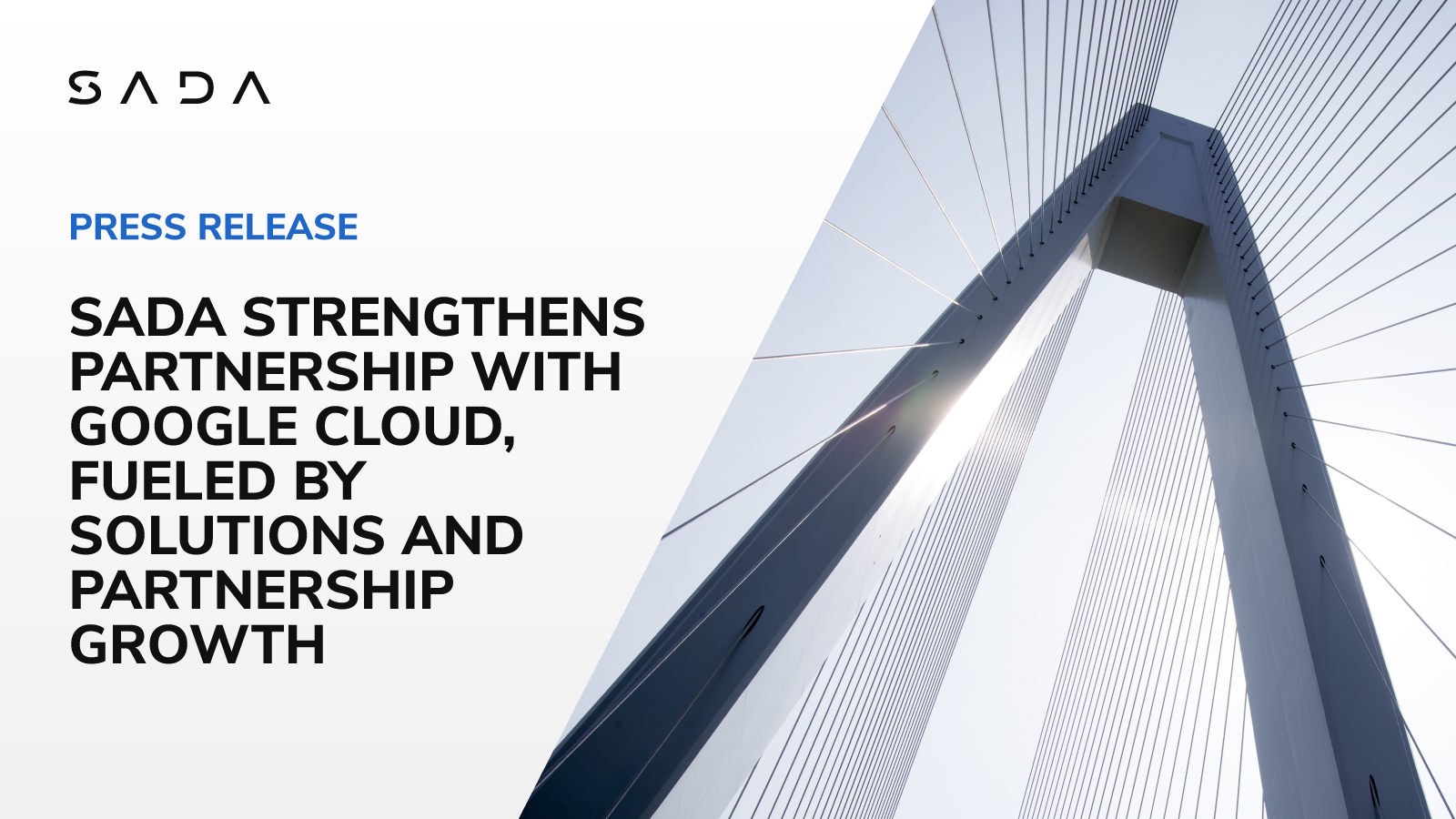 SADA Strengthens Partnership with Google Cloud, Solutions