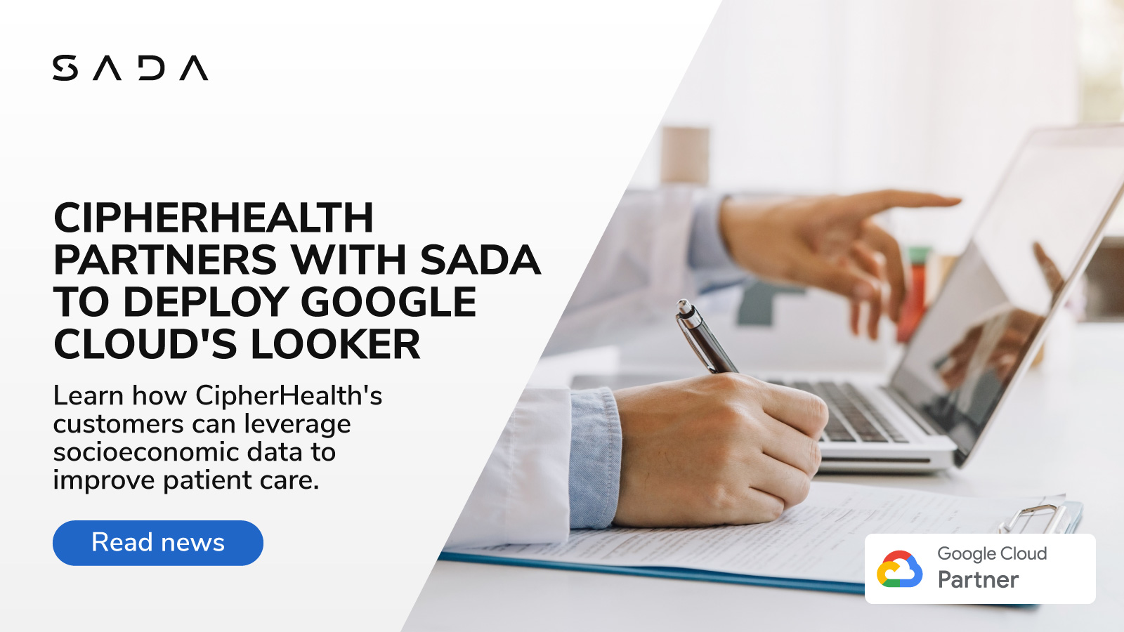 CipherHealth partners with SADA to deploy Google Cloud’s Looker