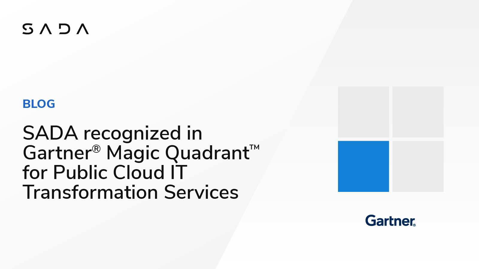 Cloud Transformation Services | SADA's Gartner Impact
