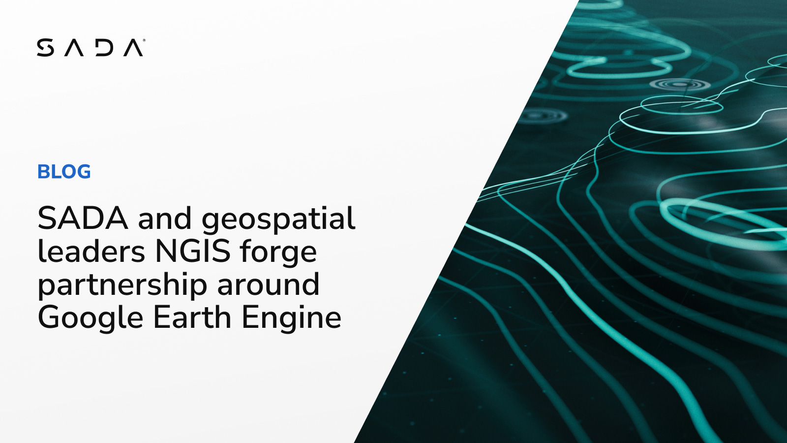NGIS and SADA partner around Google Earth Engine