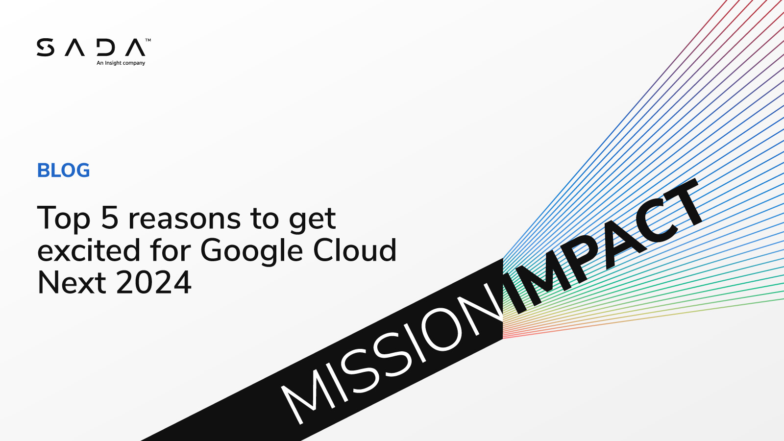 Register for Google Cloud Next ‘24 with SADA